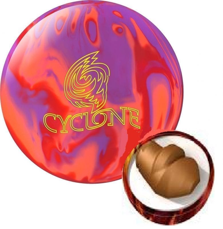 Ebonite Cyclone Orange Purple Red Bowling Ball + FREE SHIPPING ...