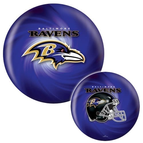 OTB NFL Baltimore Ravens Bowling Ball + FREE SHIPPING - BowlersMart.com
