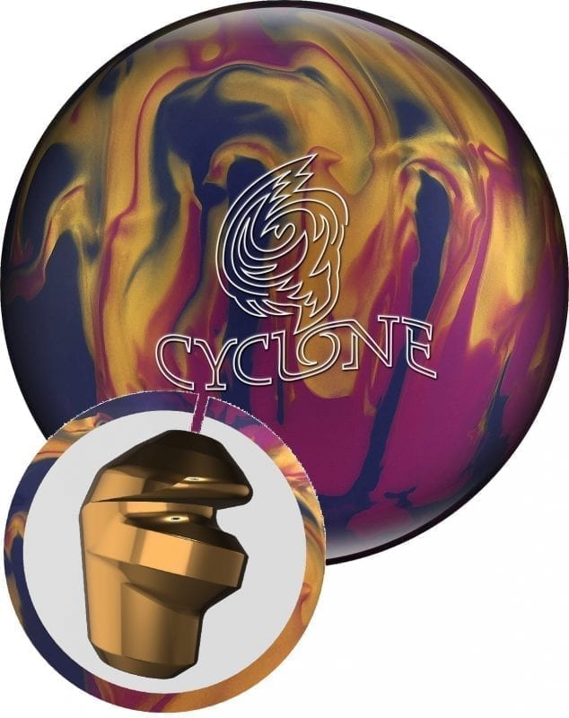 Ebonite Cyclone Violet Gold Blue Bowling Ball + FREE SHIPPING ...