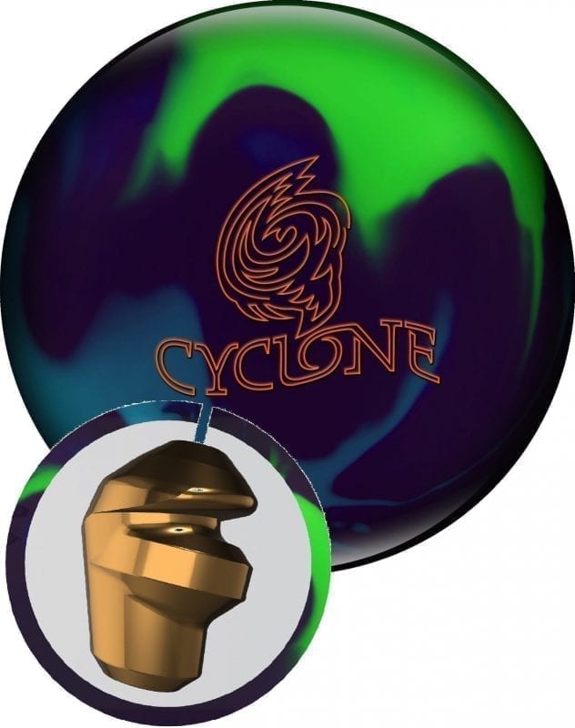 Ebonite Cyclone Purple Teal Lime Bowling Ball + FREE SHIPPING ...