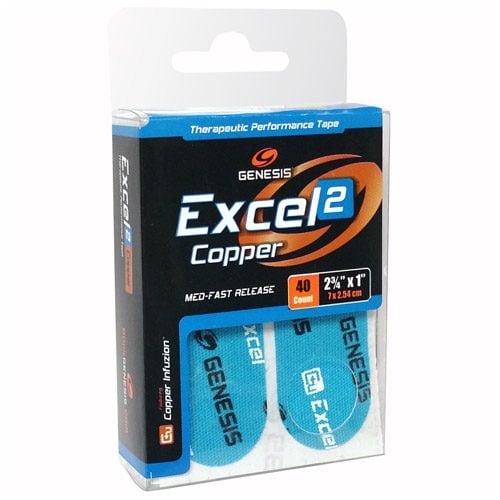 Genesis Excel Copper 2 Performance Tape Blue (40ct) + FREE SHIPPING at ...