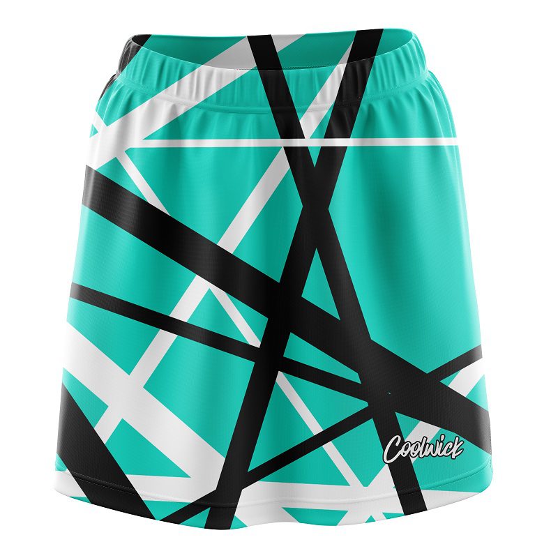 Rocker Teal CoolWick Bowling Skort + FREE SHIPPING at BowlersMart.com