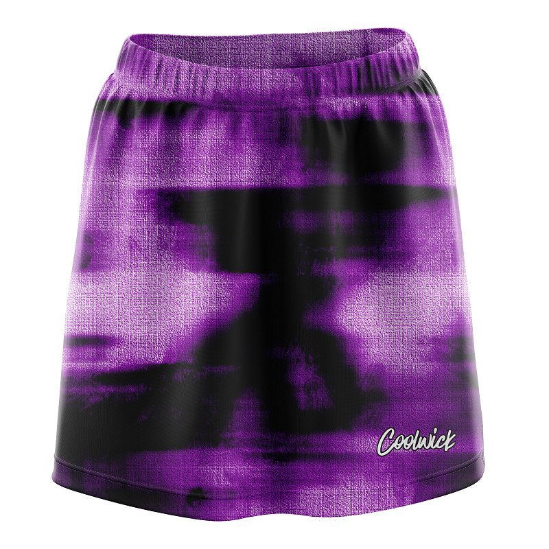 Canvas Purple CoolWick Bowling Skort + FREE SHIPPING at BowlersMart.com