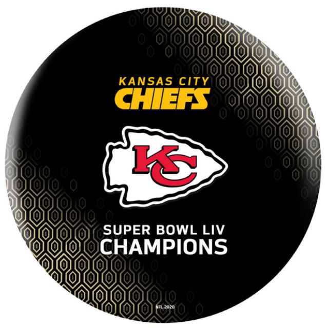OTB NFL Kansas City Chiefs Bowling Ball + FREE SHIPPING - BowlersMart.com