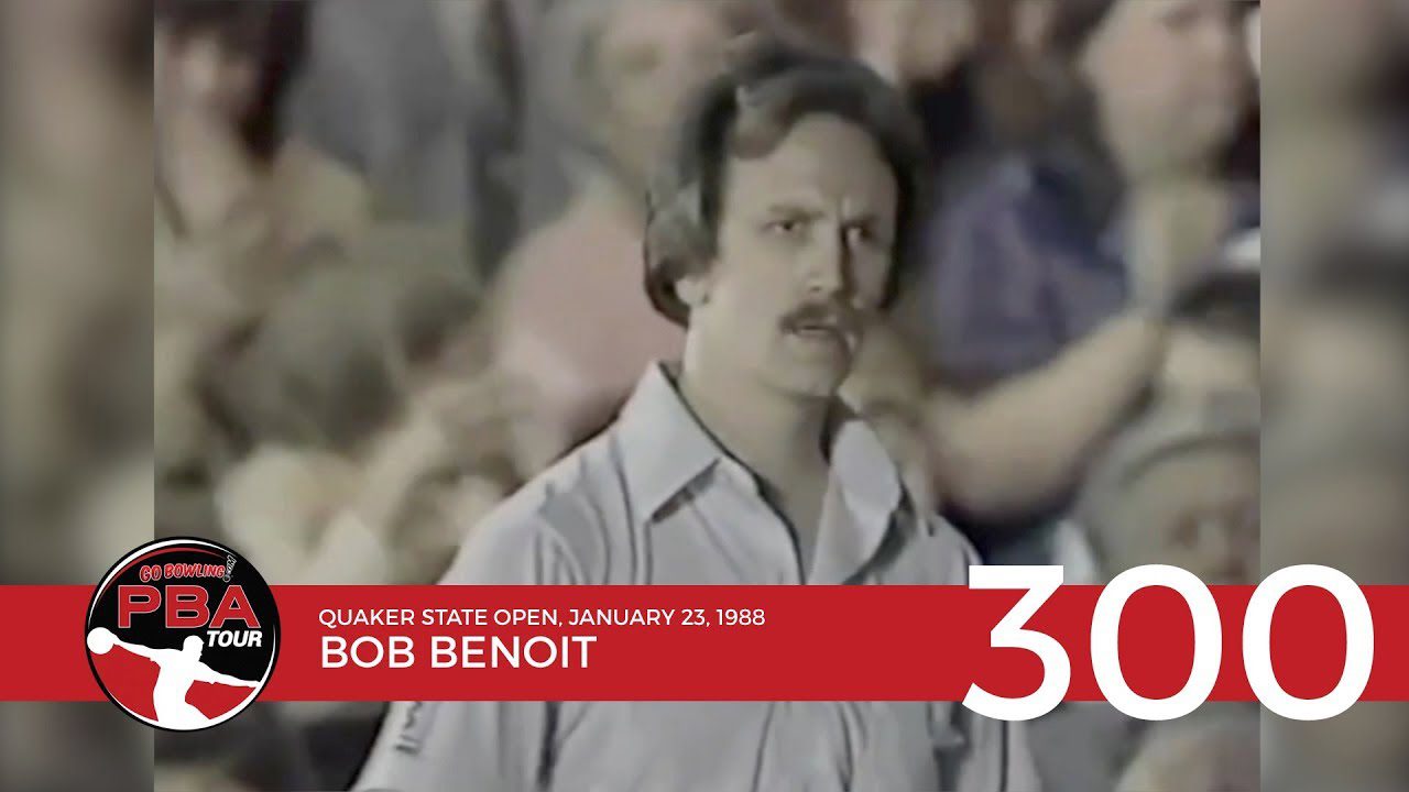 #27 Benoit Rolls 300 in First Television Appearance - PBA Top 60 Most ...