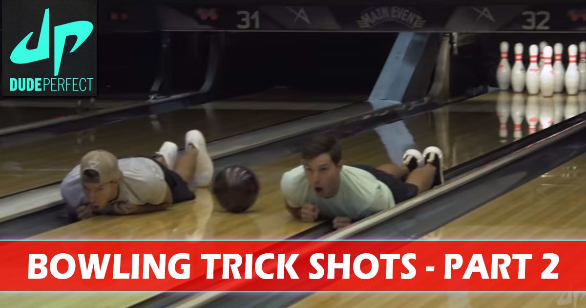 Dude Perfect Bowling Trick Shots with Jason Belmonte - Part 2 ...