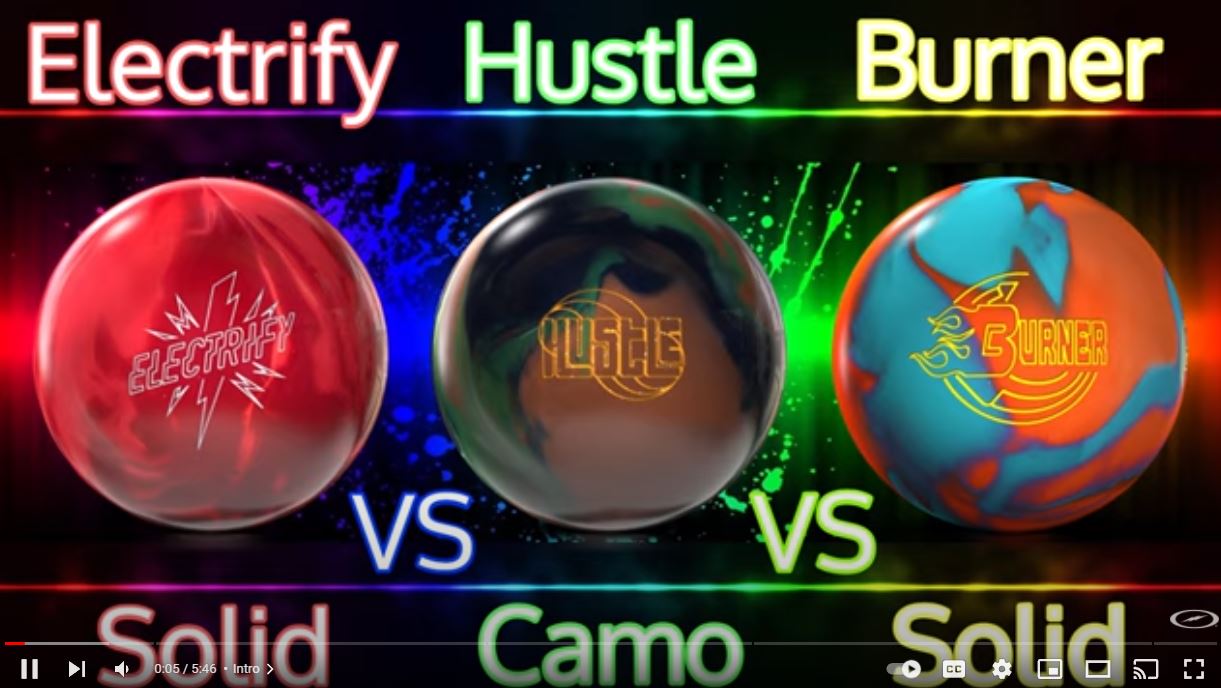 Storm Electrify Solid vs Roto Grip Hustle Camo vs 900 Global Burner ...