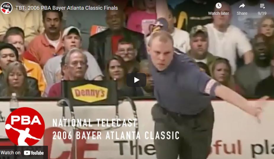2006 PBA Bayer Atlanta Classic Bowling Finals Featuring Scroggins ...
