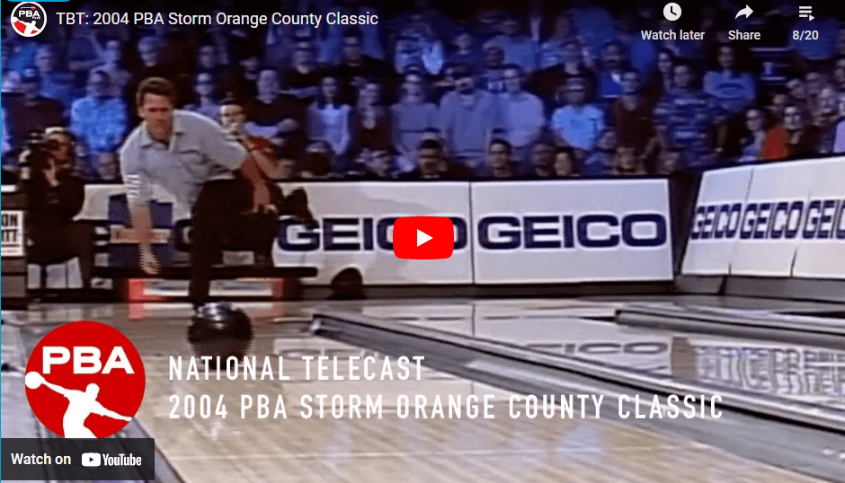 2004 PBA Storm Orange County Classic With Machuga, Barnes, Voss, And ...