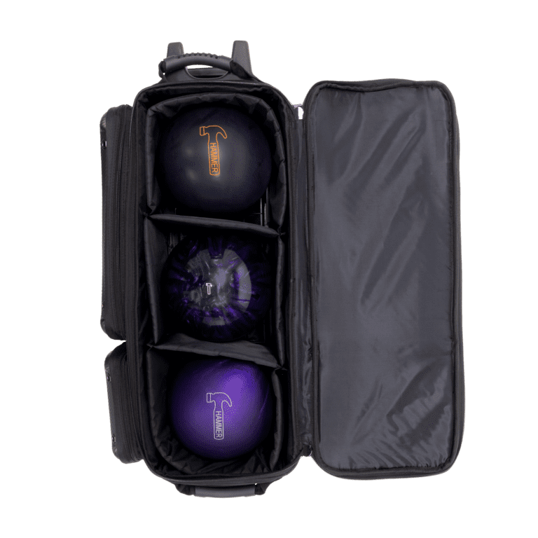Hammer Carbon Shield 3 Ball Triple Roller Bowling Bag + FREE SHIPPING ...