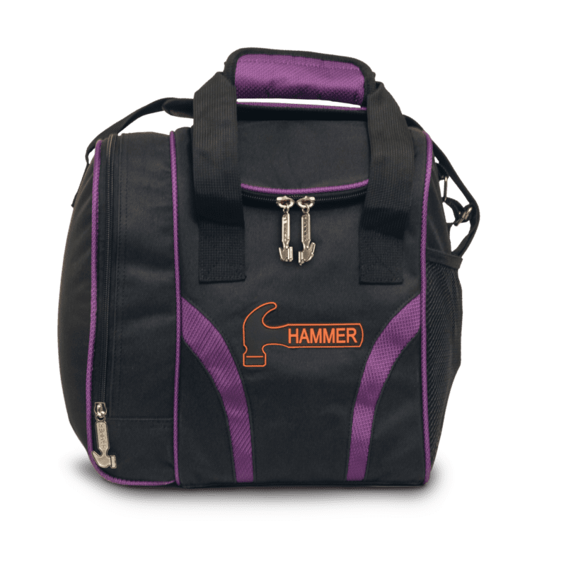 Hammer Tough Purple 1 Ball Single Tote Bowling Bag BowlersMart - The ...