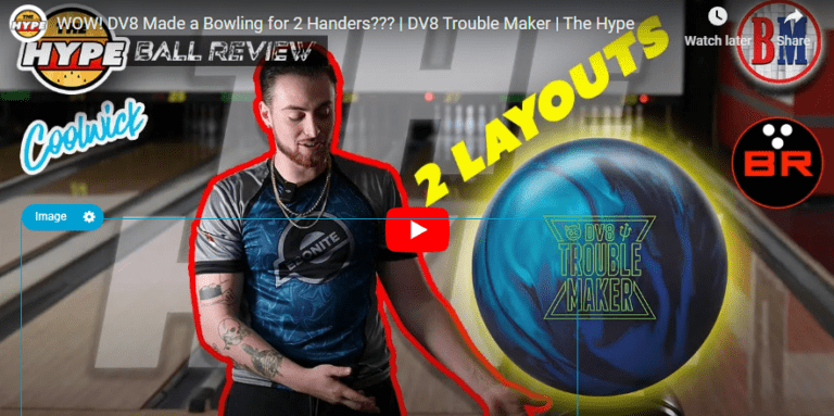 DV8 Made a Bowling Ball For 2 Handers | DV8 Trouble Maker | The Hype ...