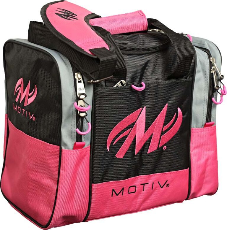 Motiv Shock 1 Ball Single Tote Neon Pink Bowling Bag + FREE SHIPPING ...