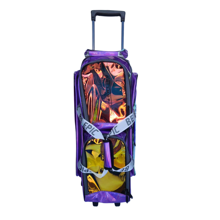 Epic 3 Ball Triple Luminous Violet Holo Bowling Bag + FREE SHIPPING at ...