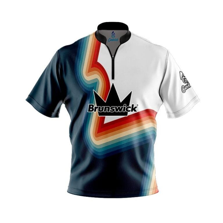 Brunswick Retro 2 Fast Track CoolWick Bowling Jersey + FREE SHIPPING at ...