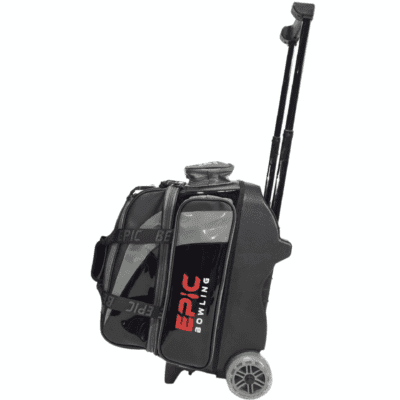 Epic Noble Black 2 Ball Double Roller Bowling Bag + FREE SHIPPING at ...
