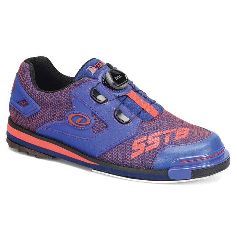 Dexter SST 8 Power Frame BOA Blue Red Wide Men's Bowling Shoes + FREE ...