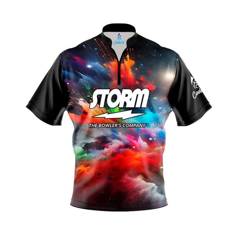 Storm Splatterverse Quick Ship CoolWick Sash Zip Bowling Jersey + FREE ...