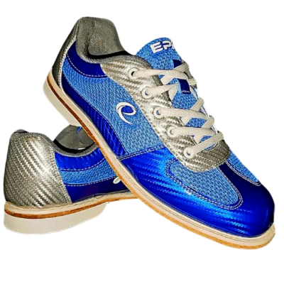 Epic Lil Denny's Carbon Blue Silver Rental Style Youth Bowling Shoes ...