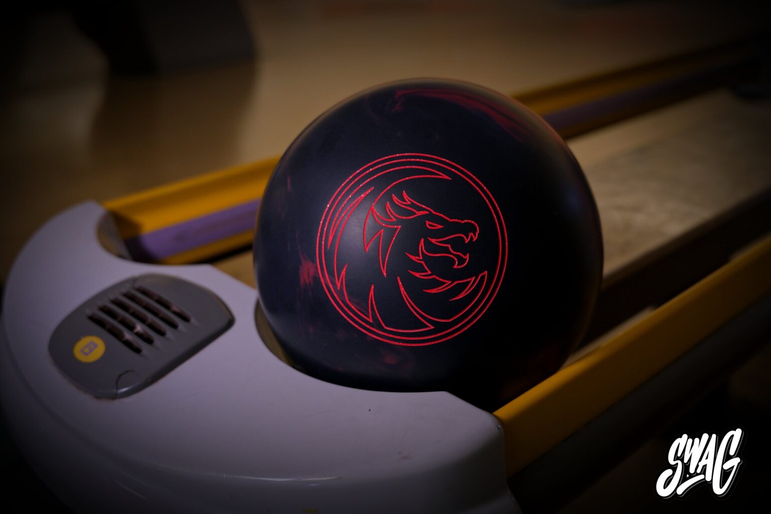 SWAG Black Dragon Bowling Ball