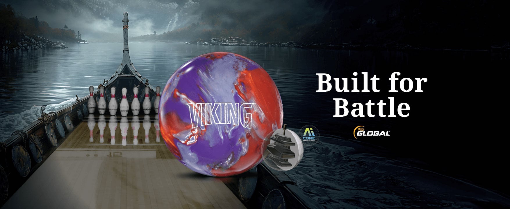 900 Global Viking Bowling Ball + FREE SHIPPING