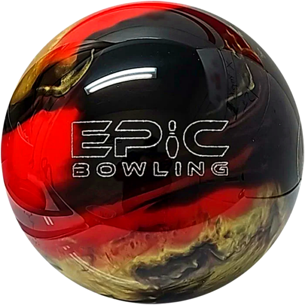 Epic Red Gold Midnight Be Epic Bowling Ball with Free Shipping ...