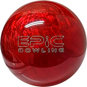 Epic Deep Red Be Epic Bowling Ball with Free Shipping - BowlersMart