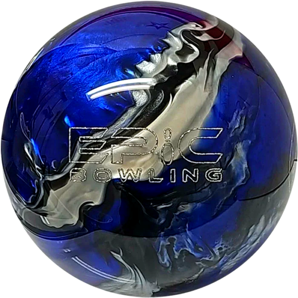 Epic Cobalt Swirl Be Epic Bowling Ball with Free Shipping - BowlersMart